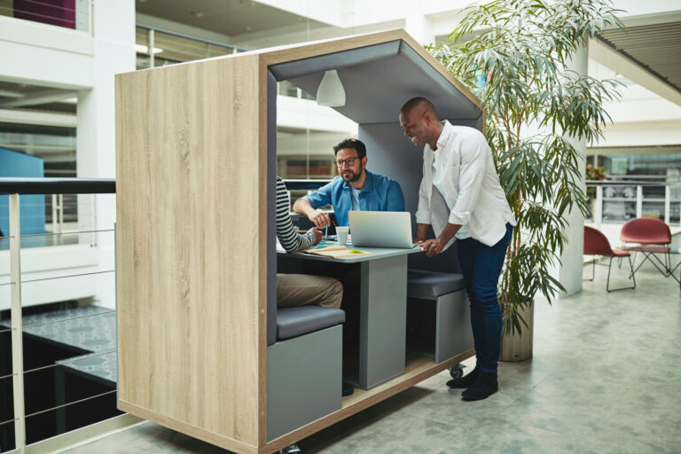 Soundproof Office Booths and Pods for Focused Work